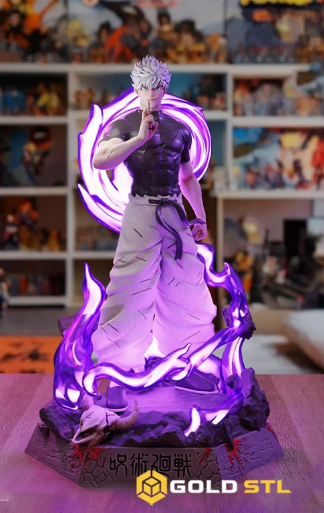 Satoru Gojo Jujutsu Kaisen STL 3D Print Model - Gold STL