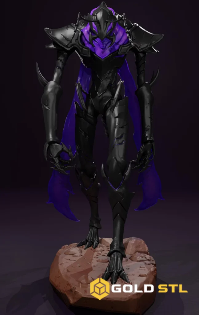 Beru Solo Leveling STL 3D Print Model - Gold STL