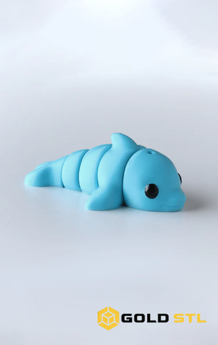 Flexi Mini Animals STL Pack – 86 Models - Gold STL