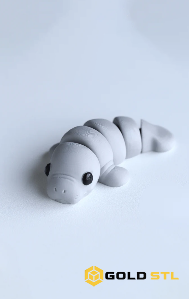 Flexi Mini Animals STL Pack – 86 Models - Gold STL