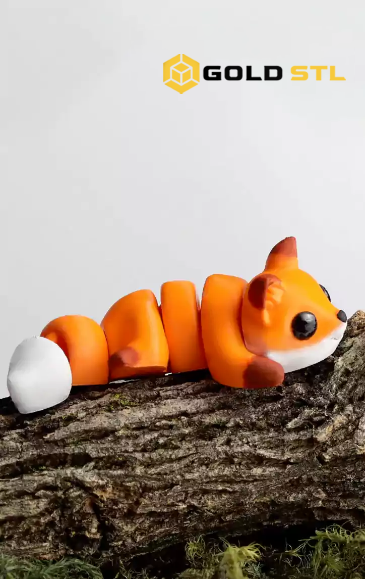 Flexi Mini Animals STL Pack – 86 Models - Gold STL