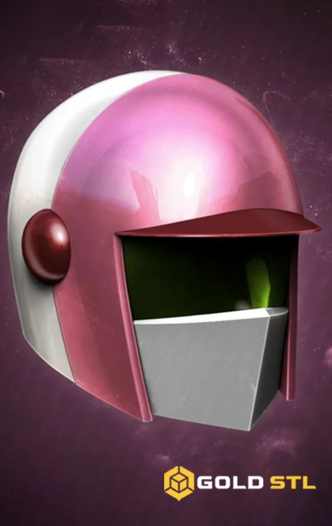 April Helmet 3D Printing Model STL Files - Gold STL