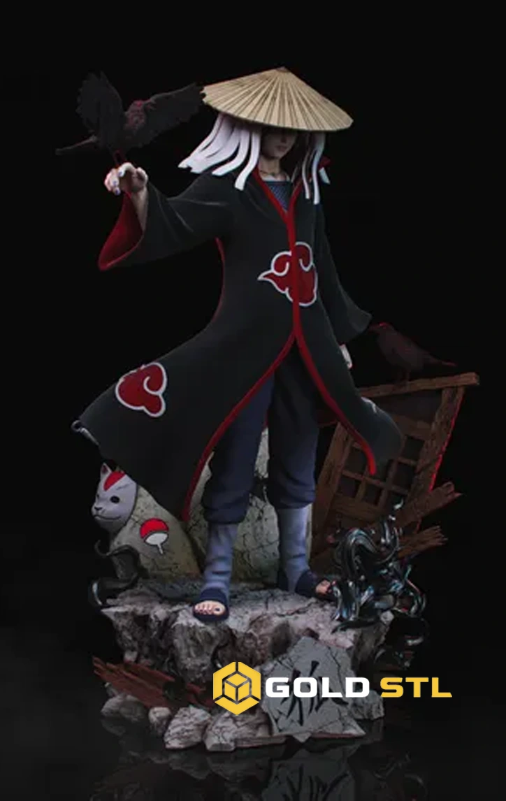 Itachi Uchiha Naruto STL Epic 3D Model