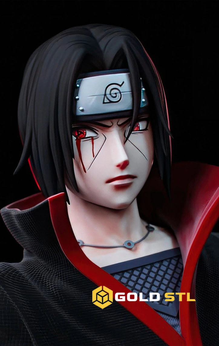 Itachi Uchiha Naruto STL Epic 3D Model