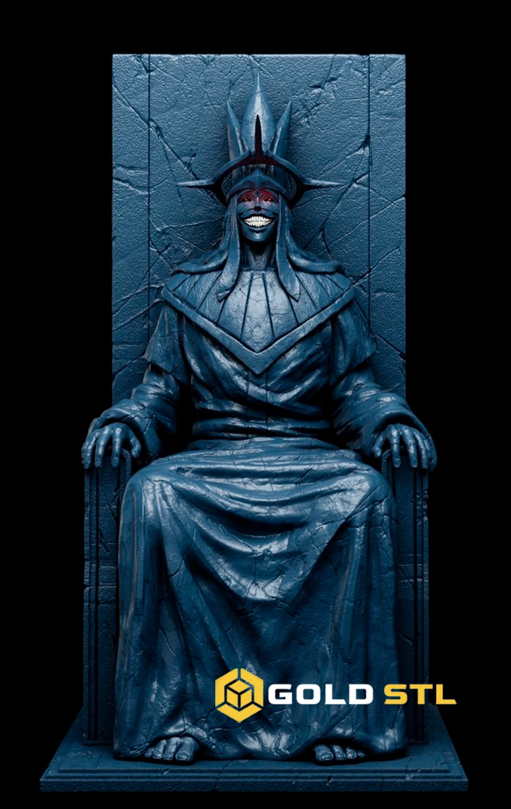 Statue of God Solo Leveling STL Epic 3D Model - Gold STL